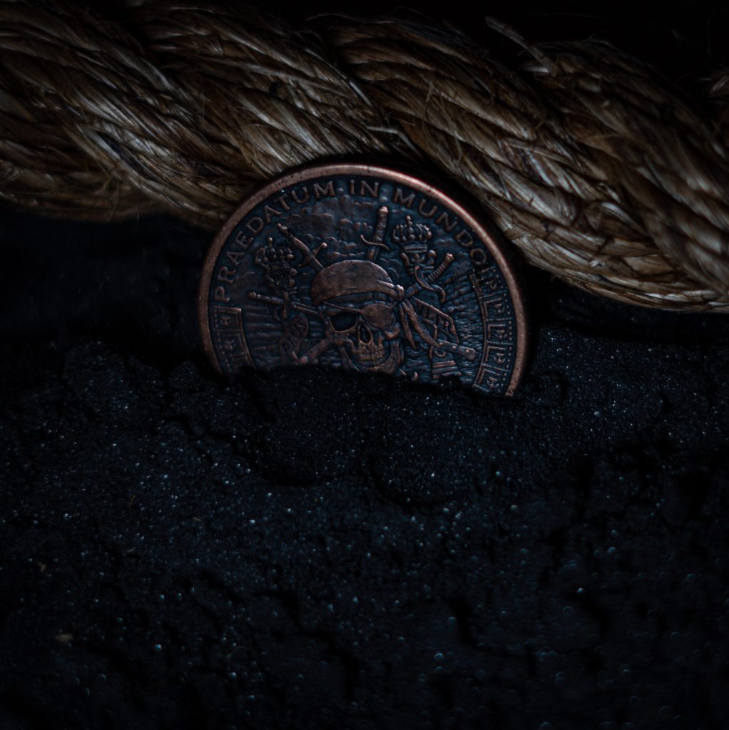 1 oz Copper Round EDC Challenge Coin Pirate’s Plunder – Nurv EDC