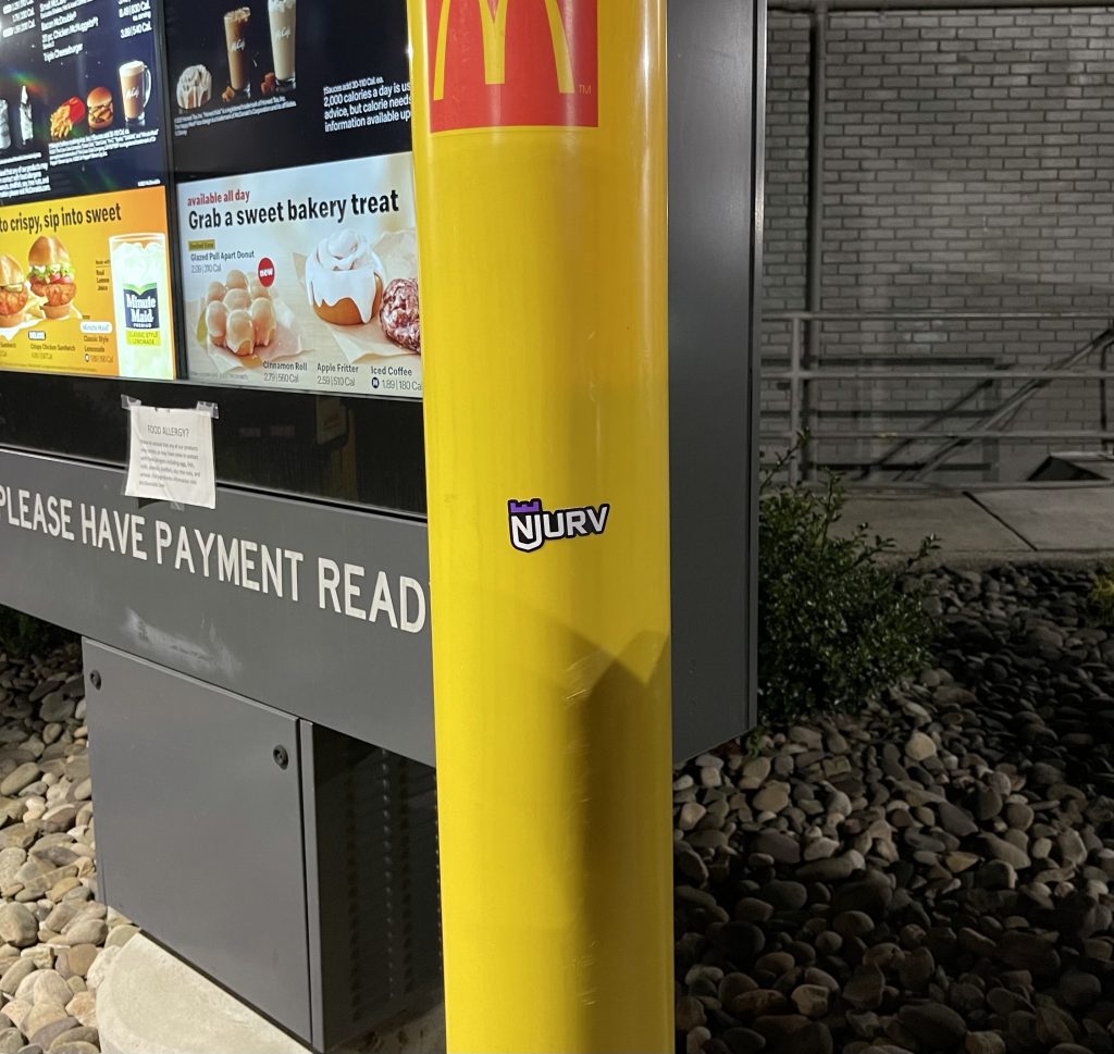 Nurv Logo Sticker – Nurv EDC